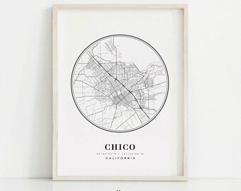 Chico California Print - Etsy