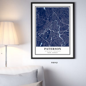 Paterson New Jersey Map, Paterson NJ Map, Paterson City Map, Paterson ...