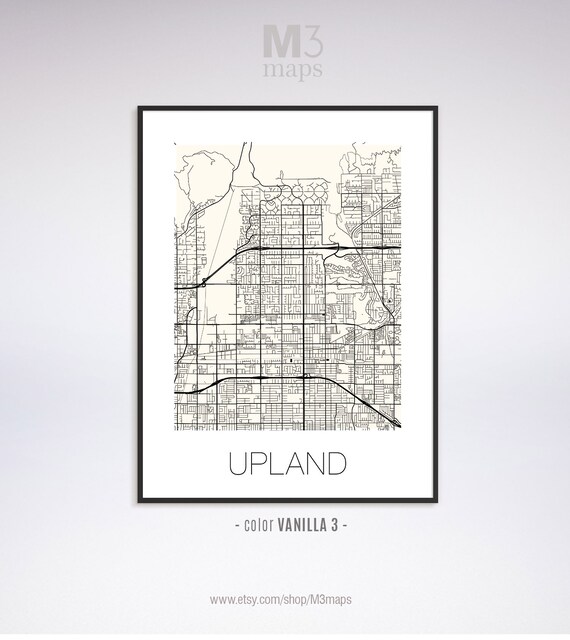Map Of Upland California