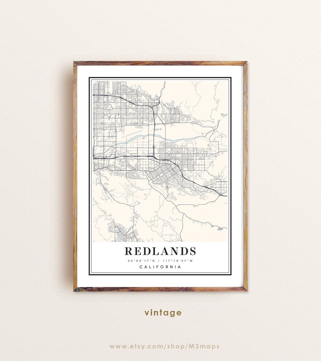 Redlands California Map, Redlands CA Map, Redlands City Map, Redlands ...