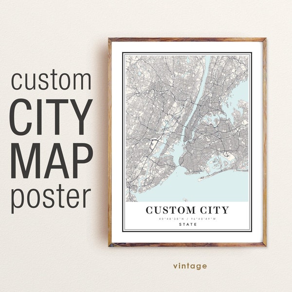 Custom Map - Etsy