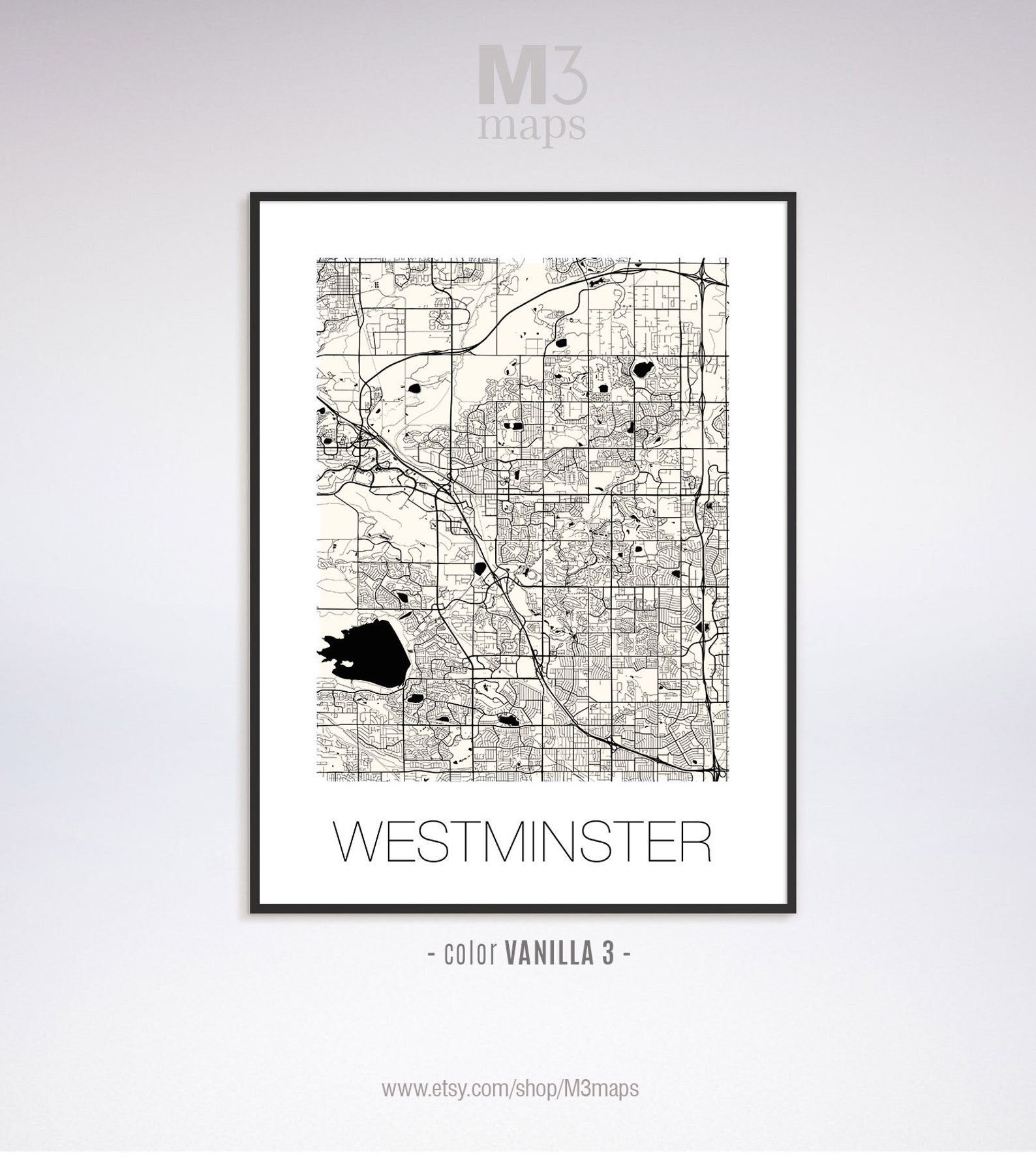 Westminster Colorado Westminster CO Map Westminster Map - Etsy
