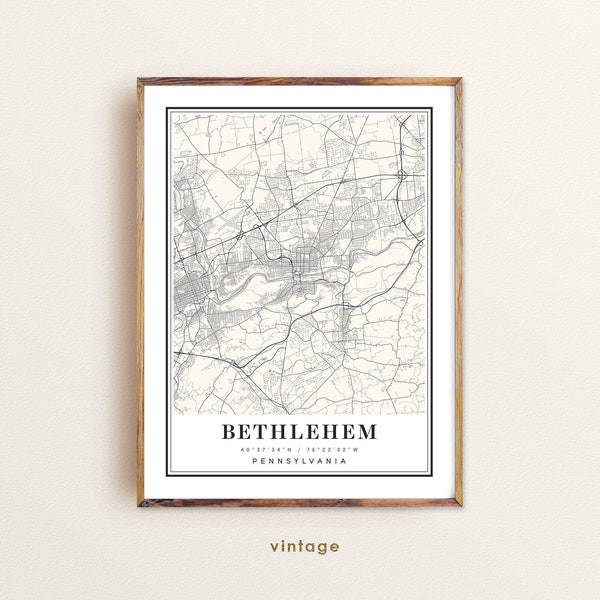 Bethlehem Poster - Etsy