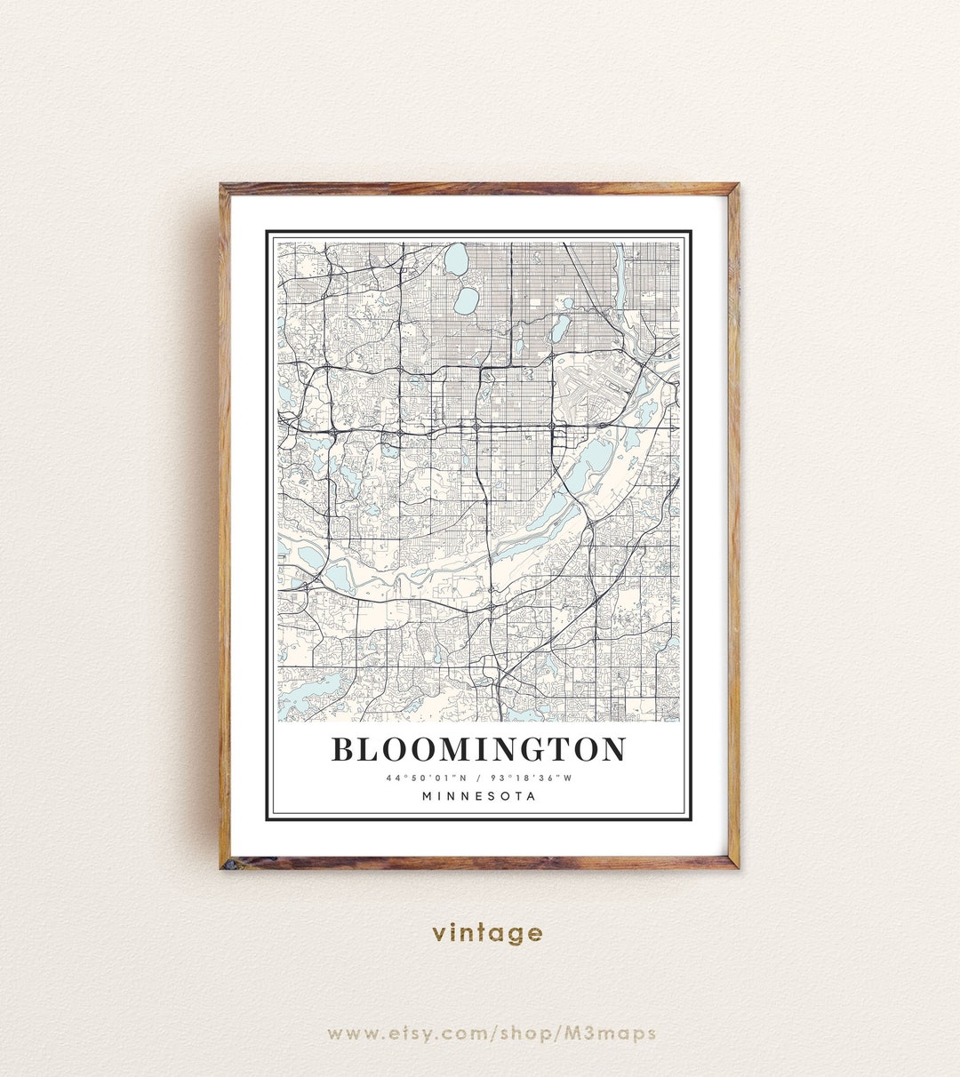 Bloomington Minnesota Map, Bloomington MN Map, Bloomington City Map ...