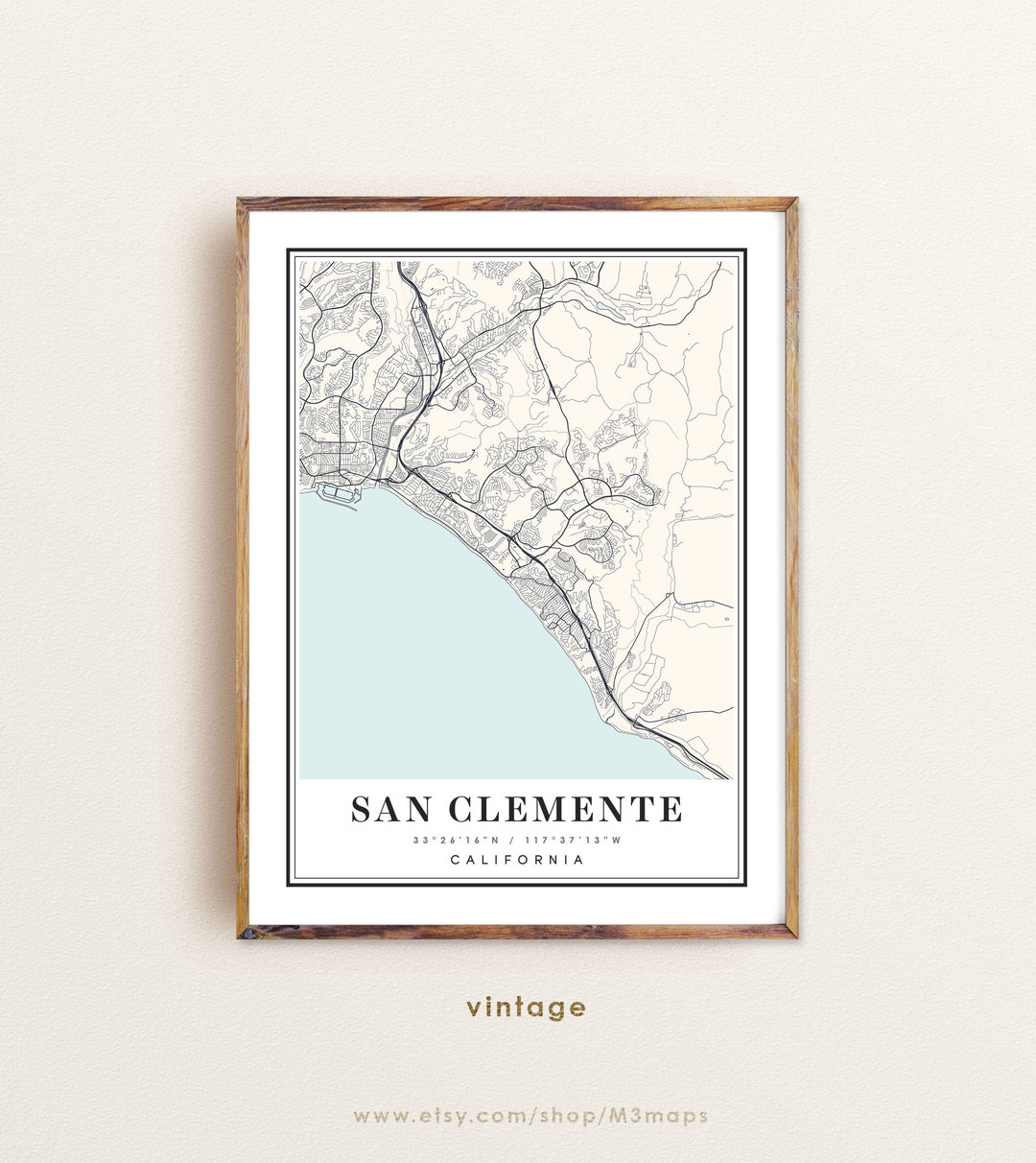 Mapa de San Clemente California, Mapa de San Clemente CA, Mapa de la ...