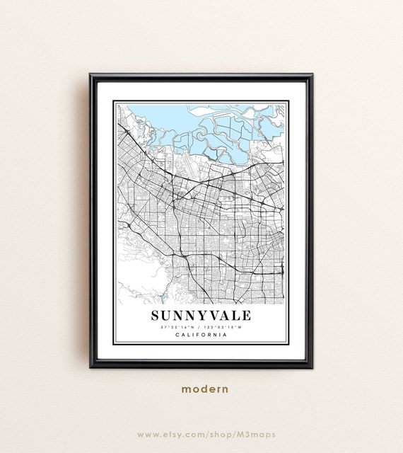 Mapa De Sunnyvale, California Sunnyvale – Disaster Area