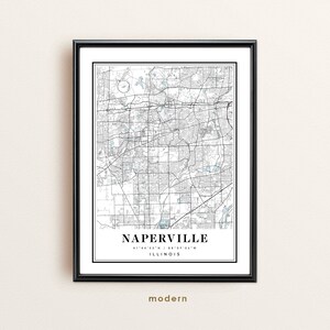 Naperville Illinois Map, Naperville IL Map, Naperville City Map ...