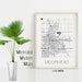 Moorhead Minnesota Moorhead MN Map Moorhead Map Moorhead - Etsy