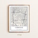 Compton California Map Compton CA Map Compton City Map - Etsy