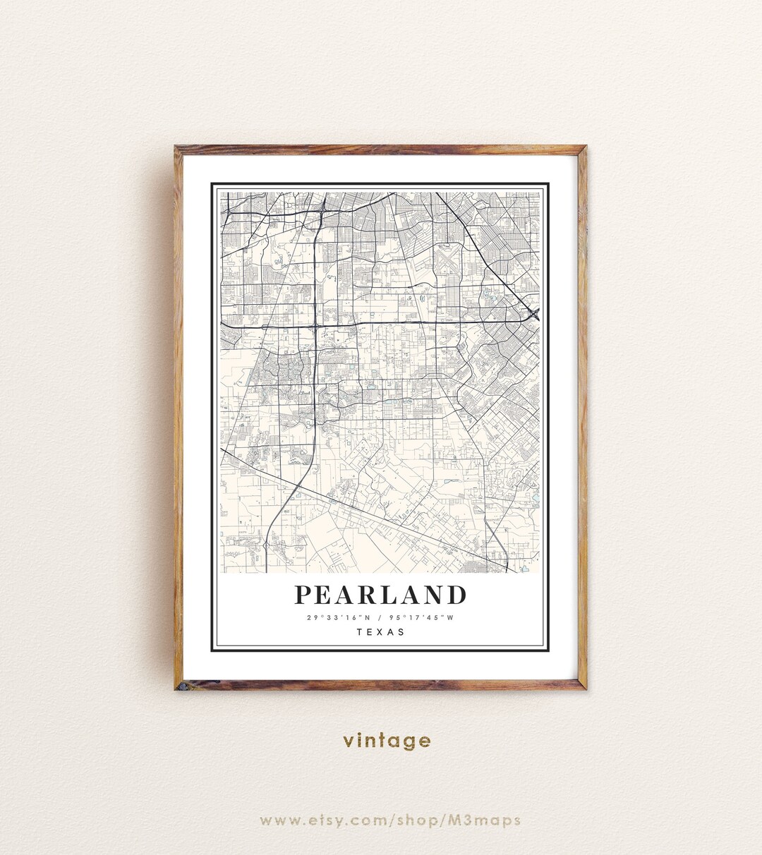 Mapa de Pearland Texas, mapa de Pearland TX, mapa de Pearland city ...