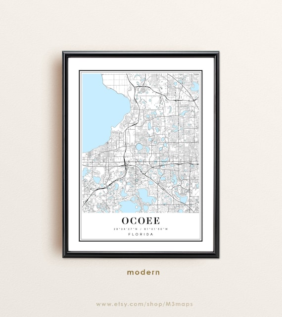 Ocoee Florida Map Ocoee, Florida Street Map