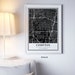 Compton California Map Compton CA Map Compton City Map - Etsy