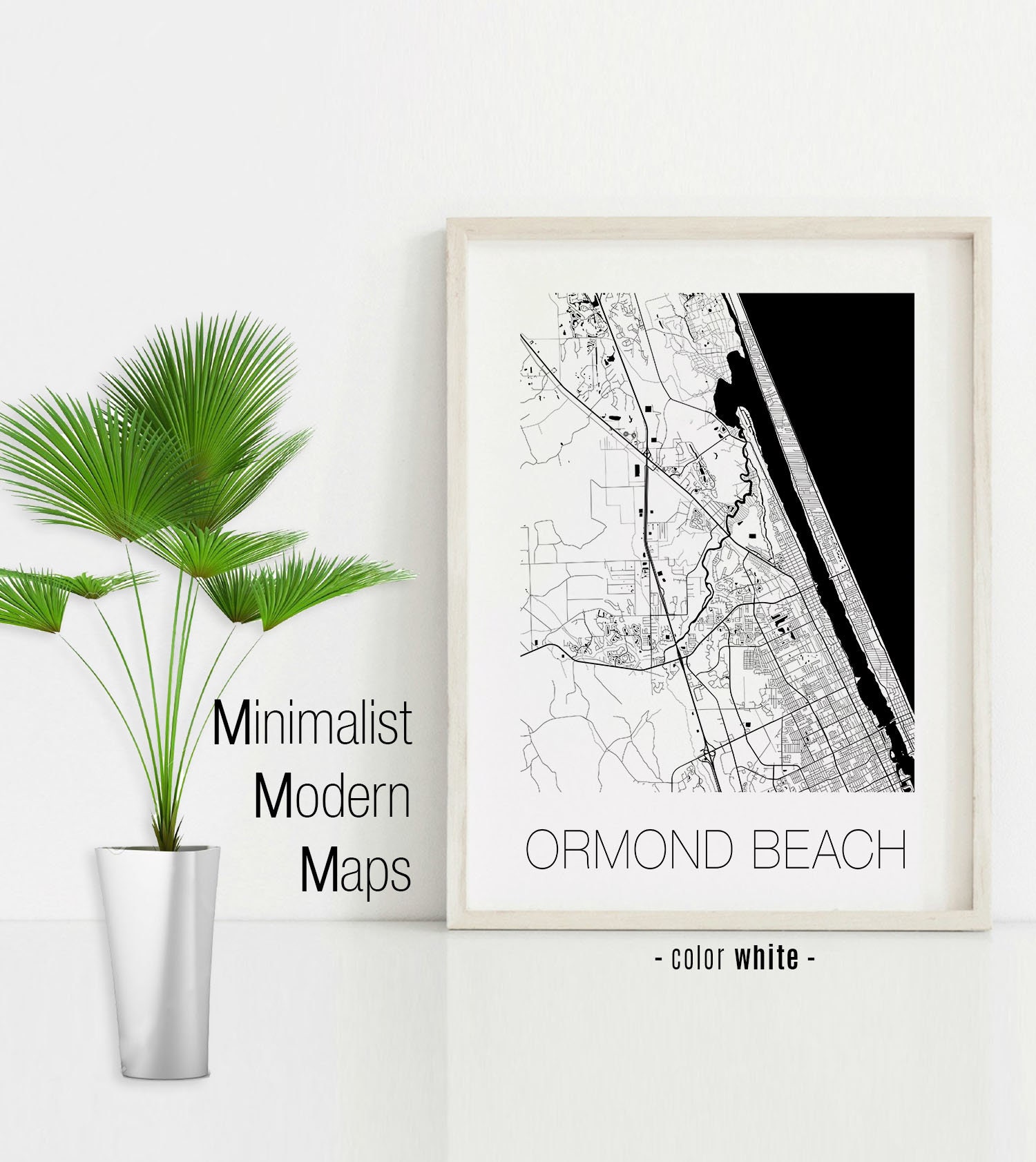 Map Of Ormond Beach Area