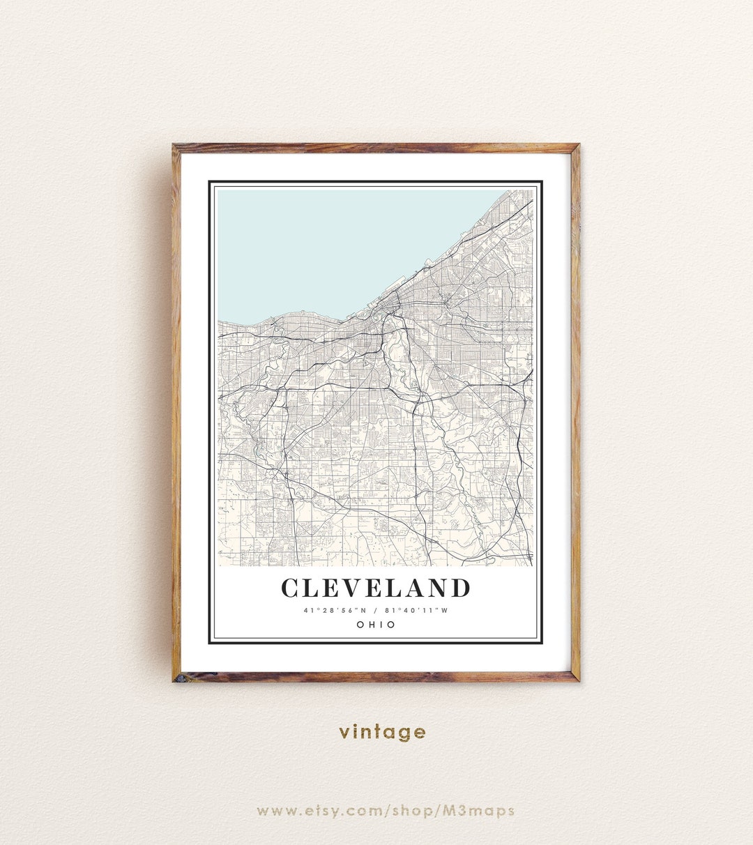 Cleveland Ohio Map, Cleveland OH Map, Cleveland City Map, Cleveland ...