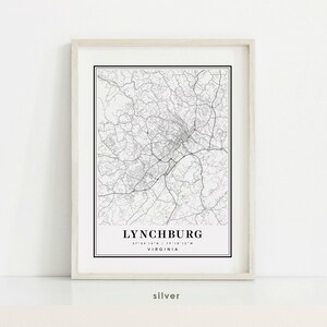 Lynchburg Virginia Map, Lynchburg VA Map, Lynchburg City Map, Lynchburg ...