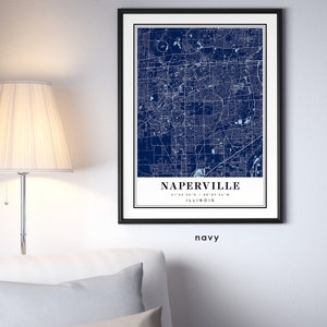 Naperville Illinois Map, Naperville IL Map, Naperville City Map ...