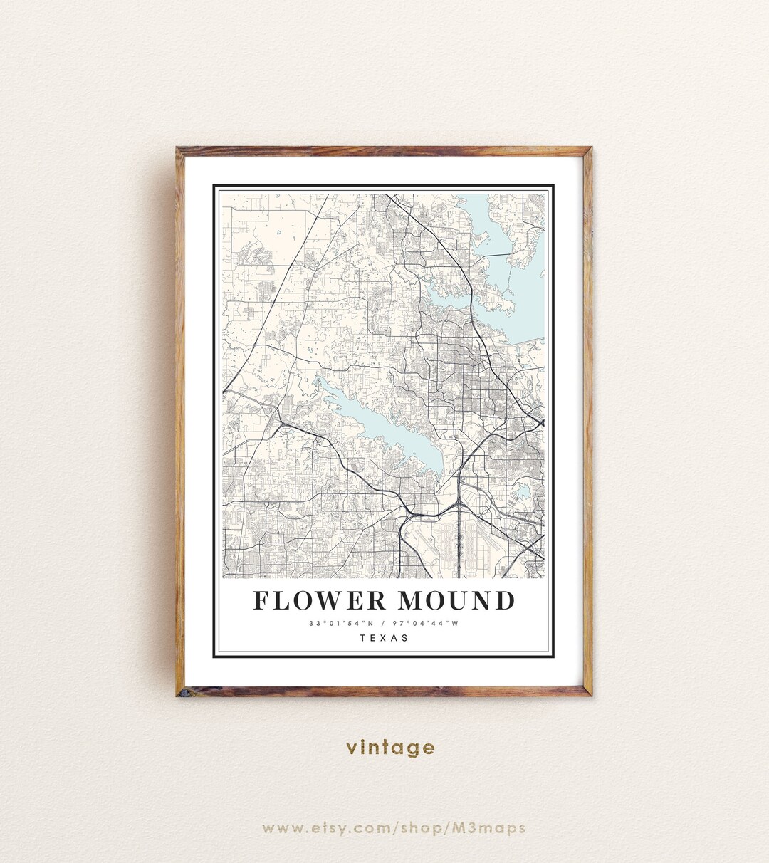 Flower Mound Texas Map, Flower Mound TX Map, Flower Mound City Map ...
