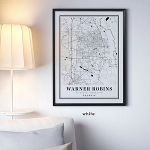 Warner Robins Georgia Map, Warner Robins GA Map, Warner Robins City Map ...