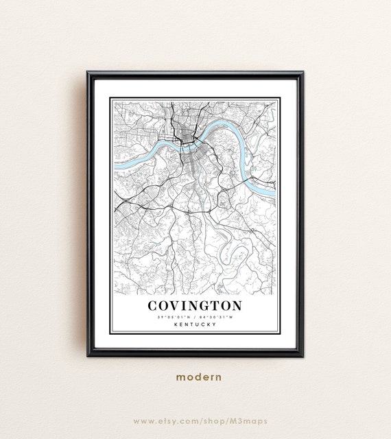 Map Of Downtown Covington Ky