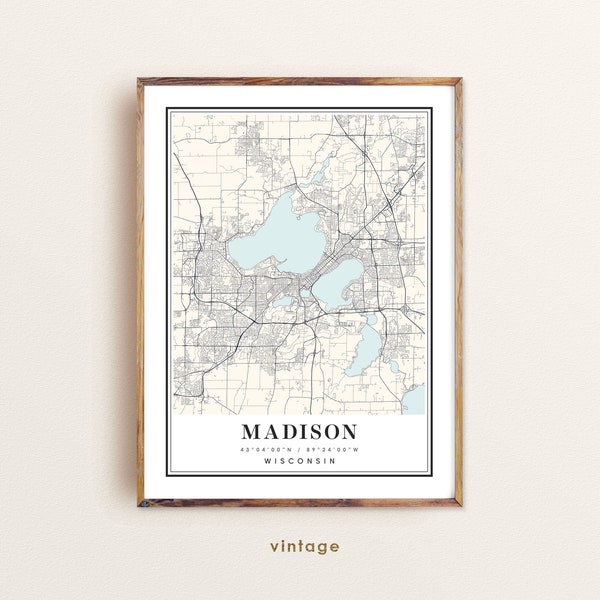 Madison Wisconsin - Etsy