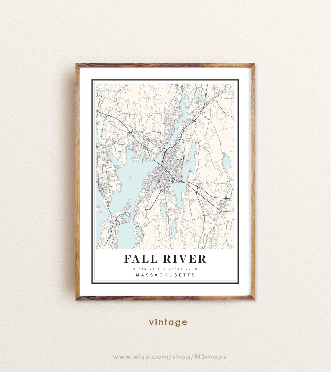 Fall River Massachusetts Map, Fall River MA Map, Fall River City Map ...