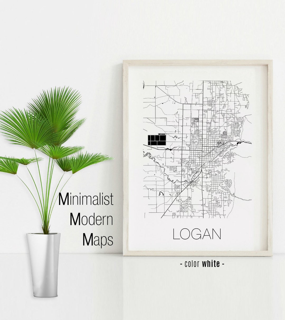Logan Utah, Logan UT Map, Logan Map, Logan Print, Logan Poster, Logan ...