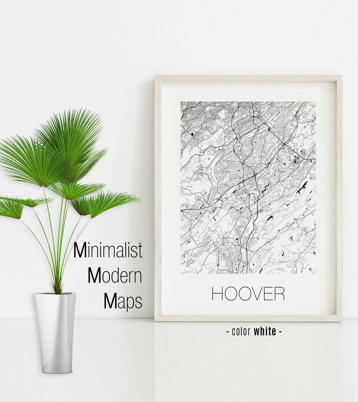 Hoover Alabama Hoover AL Map Hoover Map Hoover Print | Etsy