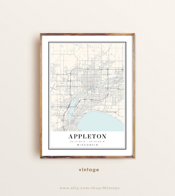 Appleton Wi Map