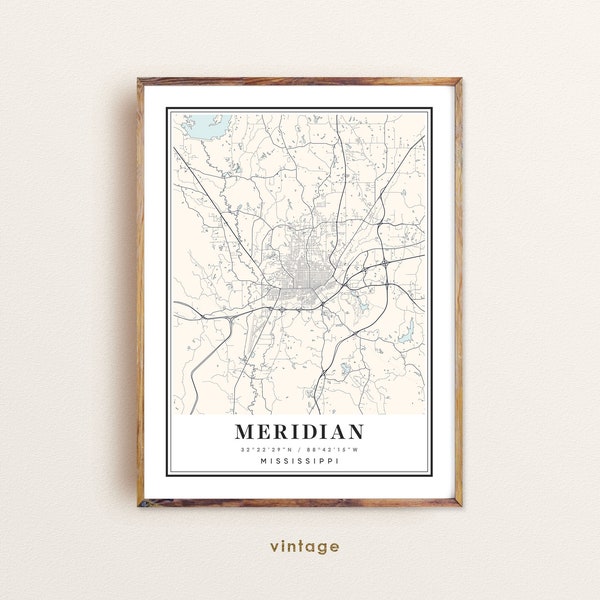 Meridian Poster - Etsy