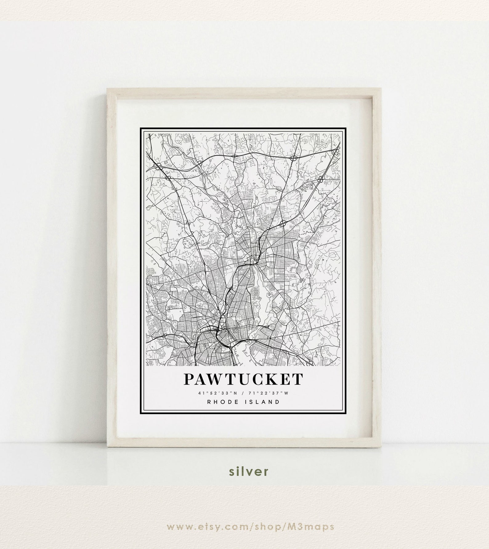 Pawtucket Rhode Island Map, Pawtucket RI Map, Pawtucket City Map ...