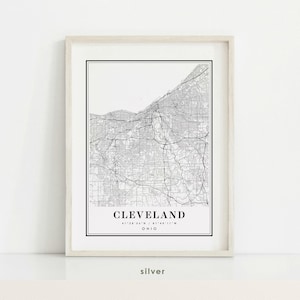 Cleveland Ohio Map, Cleveland OH Map, Cleveland City Map, Cleveland ...