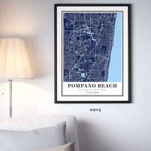 Pompano Beach Florida Map, Pompano Beach FL Map, Pompano Beach City Map ...