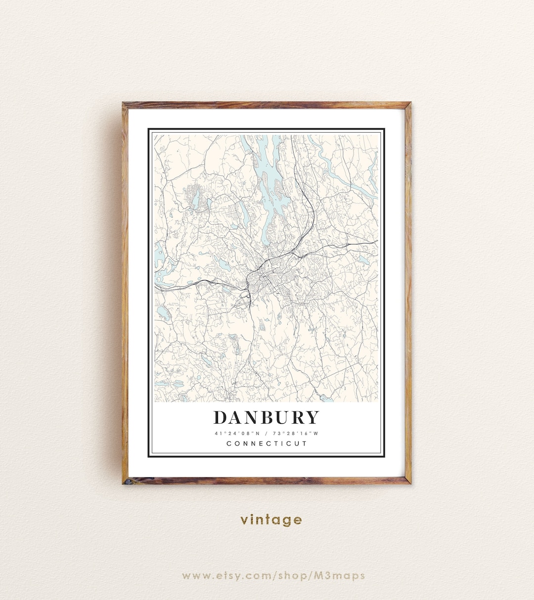 Danbury Connecticut Map, Danbury CT Map, Danbury City Map, Danbury ...