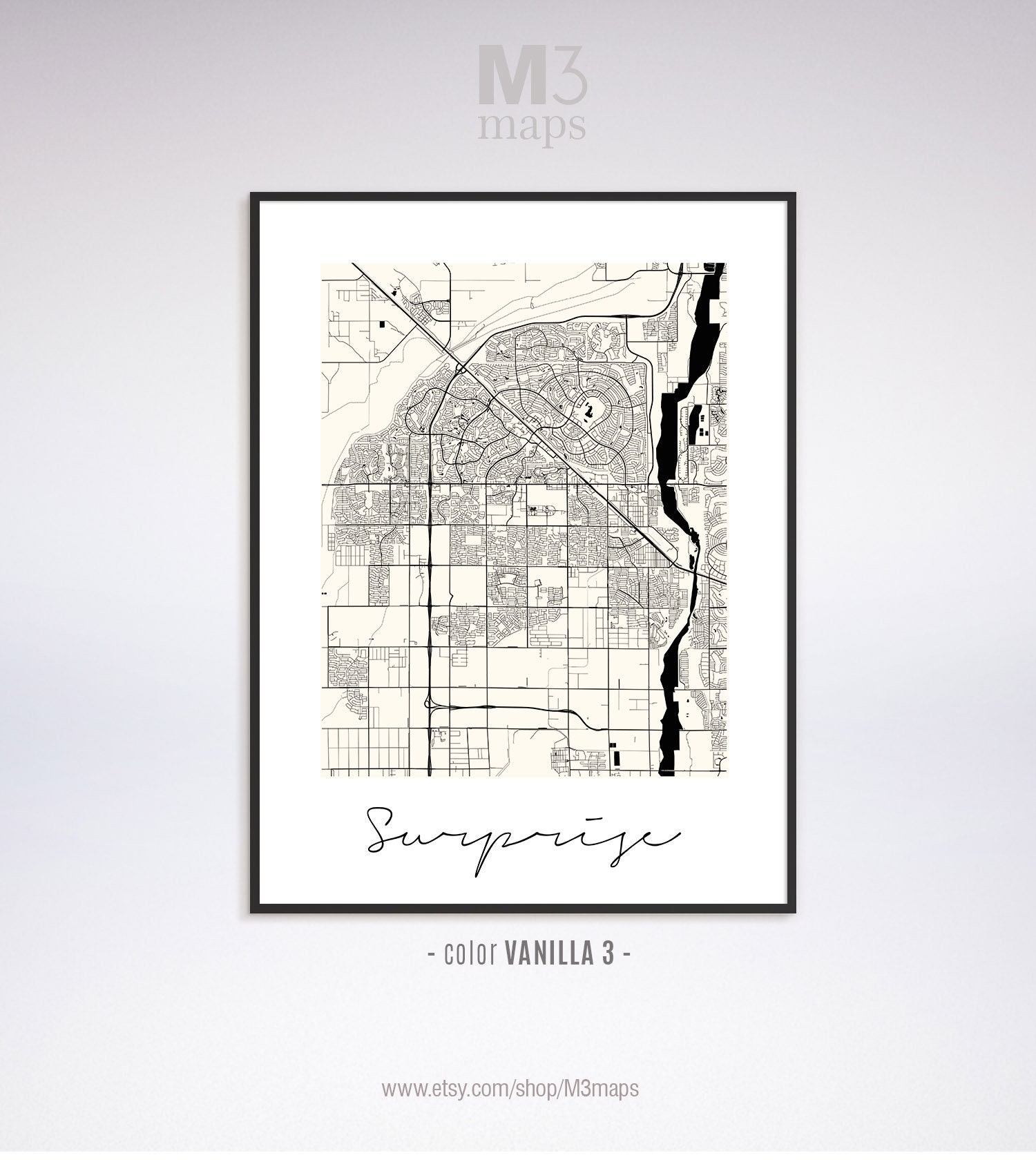 Surprise Minimalist Surprise Map Surprise Map Print - Etsy