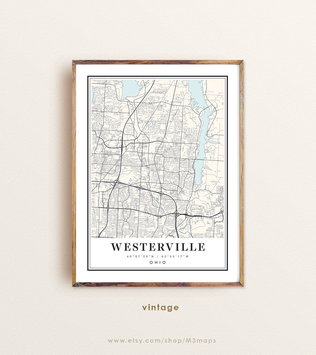 Westerville Ohio Map, Westerville OH Map, Westerville City Map ...