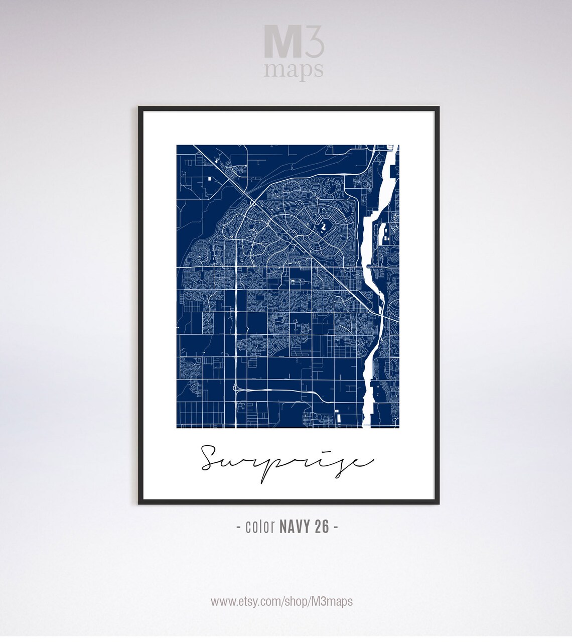 Surprise Minimalist Surprise Map Surprise Map Print - Etsy