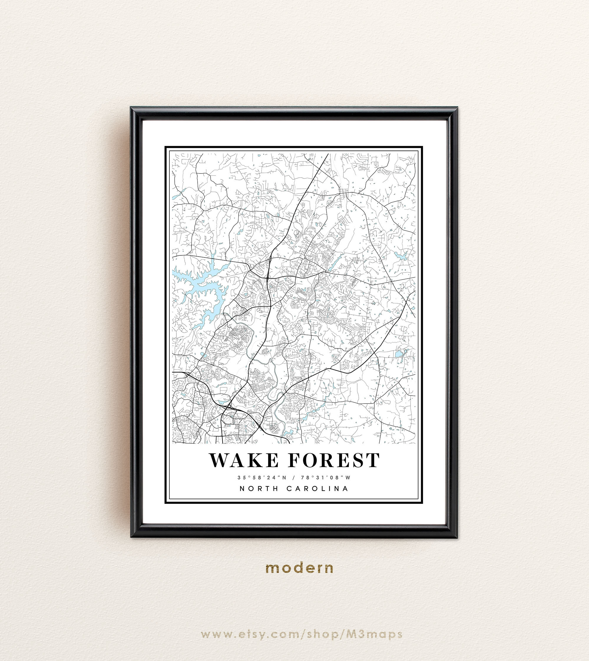 Map Of Forest City Nc