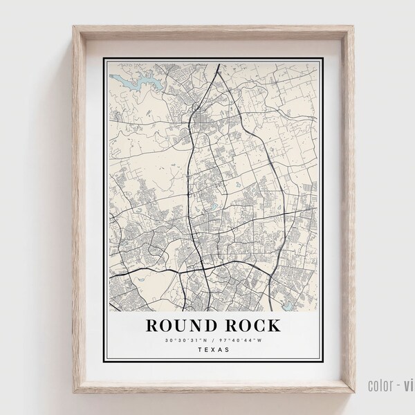 Round Rock Tx - Etsy