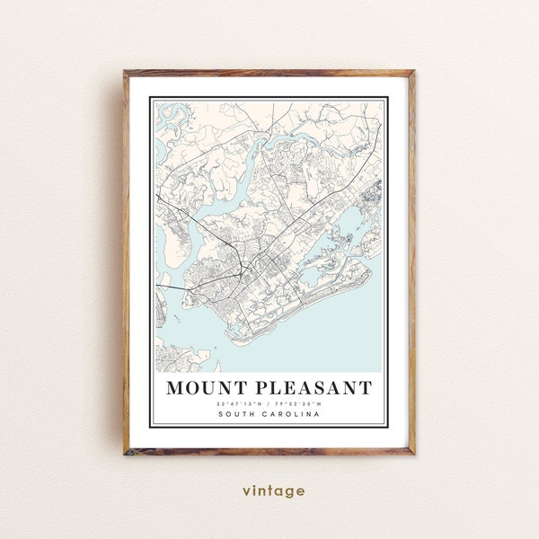 Mount Pleasant Sc Prints - Etsy