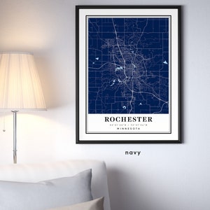 Rochester Minnesota Map, Rochester MN Map, Rochester City Map ...