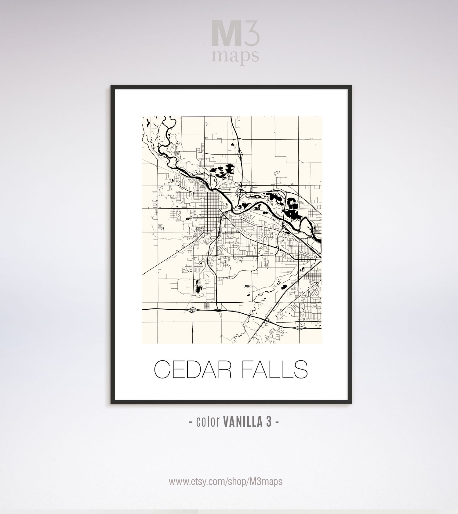 Division St Cedar Falls Ia Map