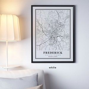 Frederick Maryland Map, Frederick MD Map, Frederick City Map, Frederick ...