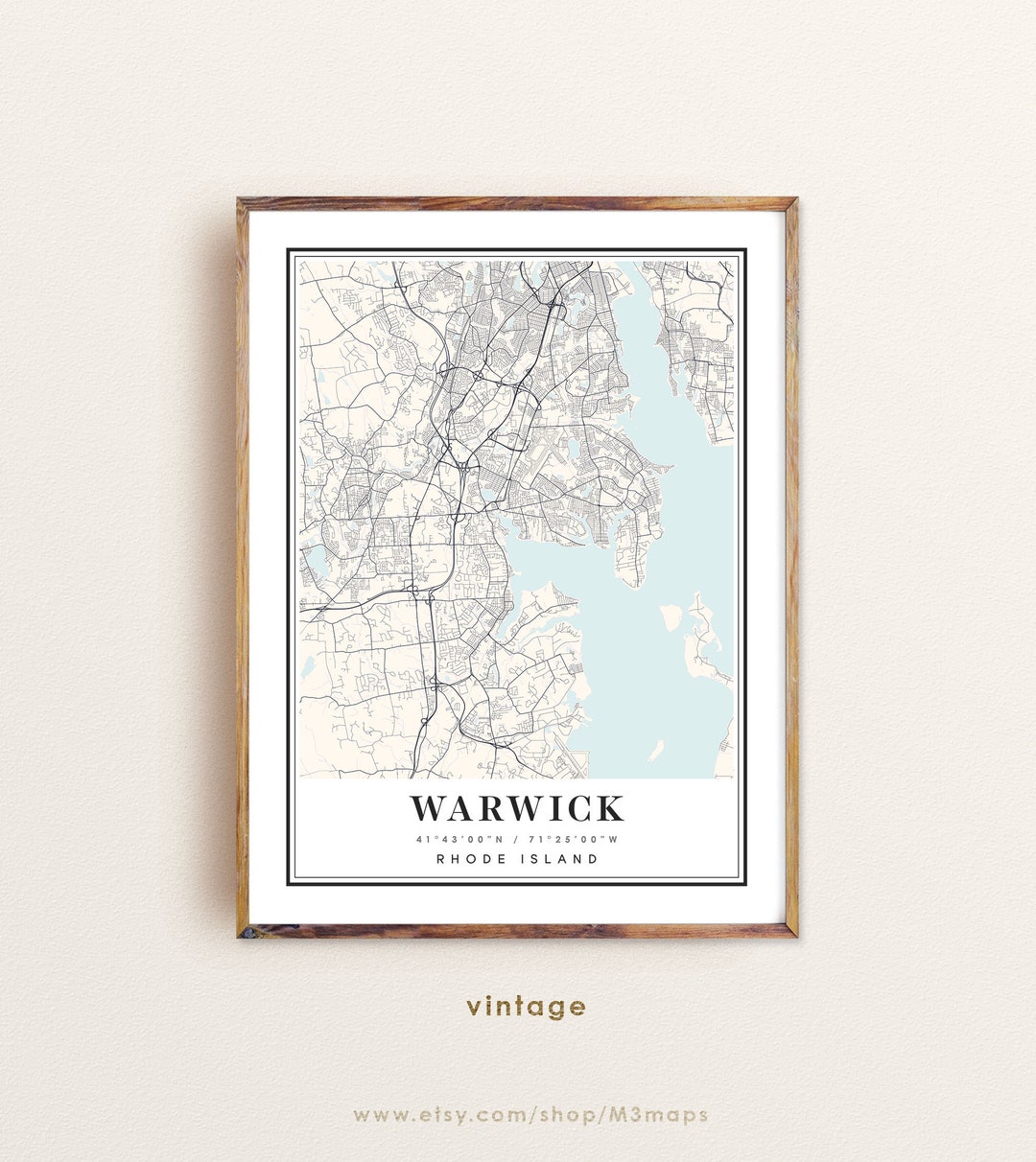 Warwick Rhode Island Map, Warwick RI Map, Warwick City Map, Warwick ...
