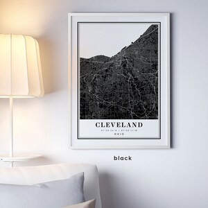 Cleveland Ohio Map, Cleveland OH Map, Cleveland City Map, Cleveland ...