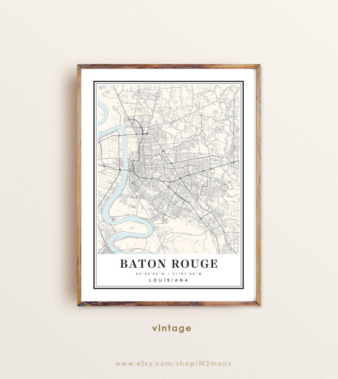 Baton Rouge Louisiana Map, Baton Rouge LA Map, Baton Rouge City Map ...