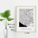 Santa Ana California, Santa Ana CA Map, Santa Ana Map, Santa Ana Print ...