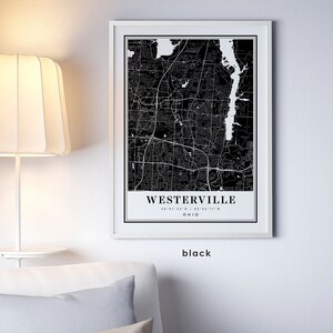 Westerville Ohio Map, Westerville OH Map, Westerville City Map ...