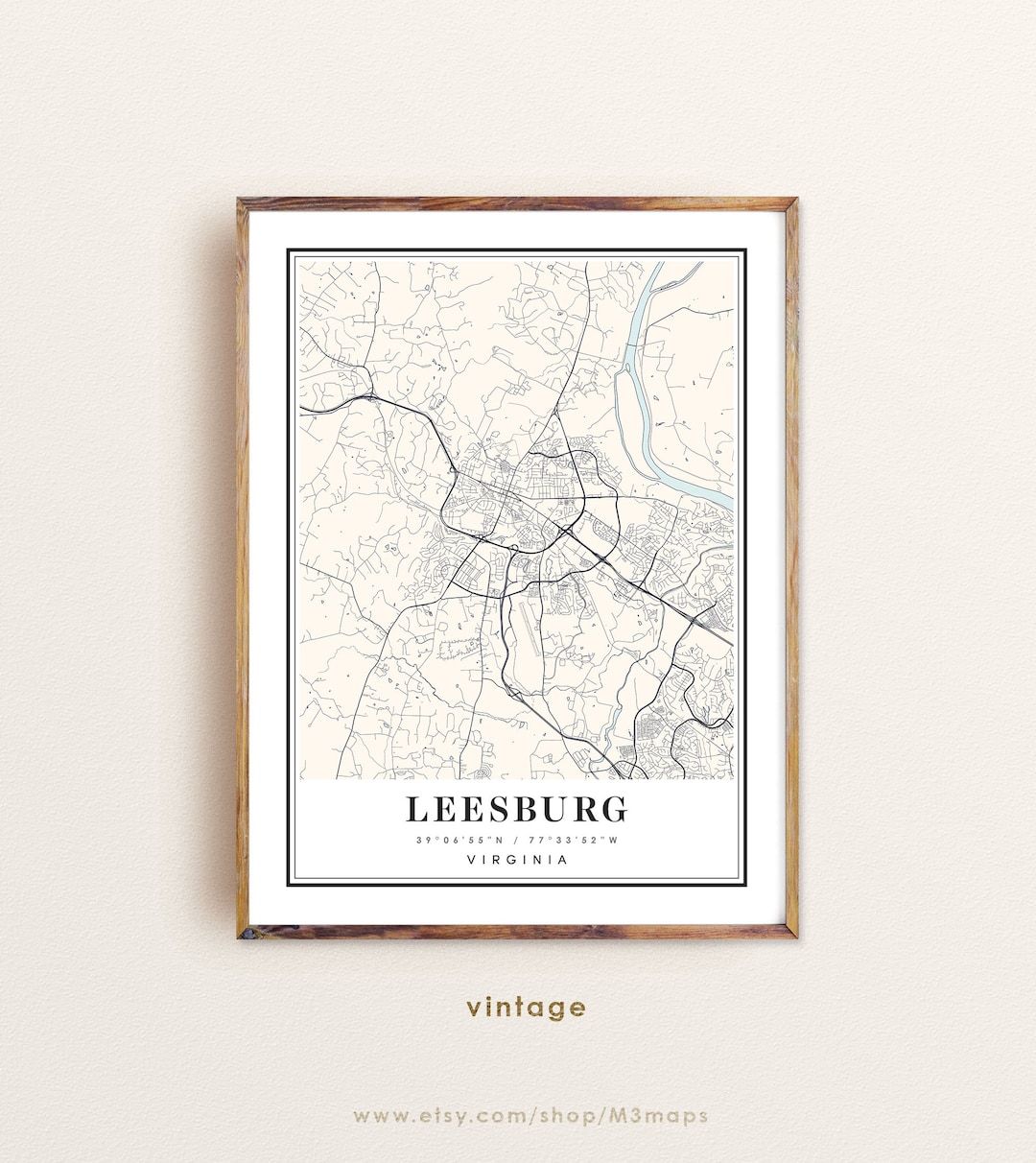 Leesburg Virginia Map, Leesburg VA Map, Leesburg City Map, Leesburg ...