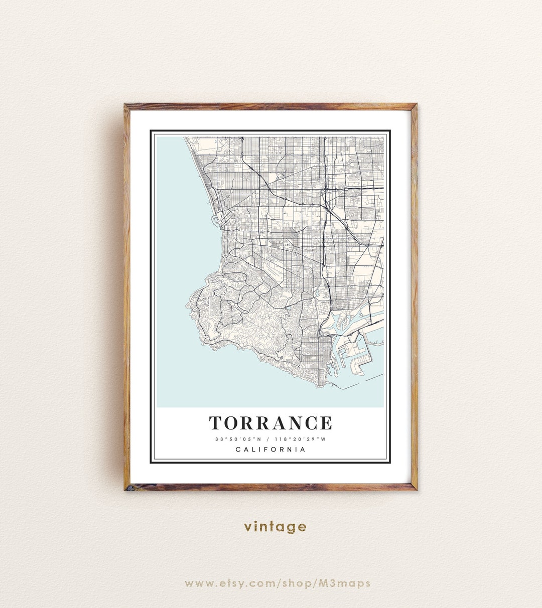 Torrance California Map, Torrance CA Map, Torrance City Map, Torrance ...