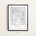Compton California Map Compton CA Map Compton City Map - Etsy